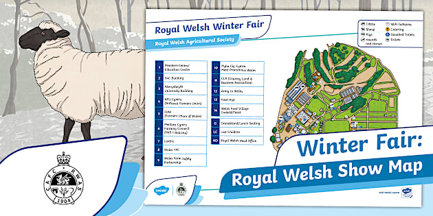 Winter Fair: Royal Welsh Show Map