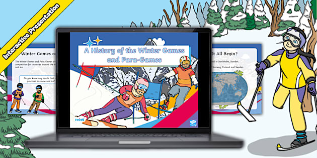 F-2 History of the Winter Olympics Information PowerPoint