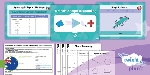 Year 5 Measurement and Geometry: Geometric Reasoning: Regular and Irregular