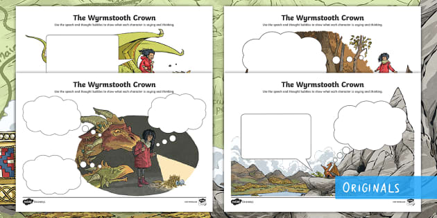 KS2 Fantasy Dragon Adventure Story 'The Wyrmstooth Crown' Speech and ...