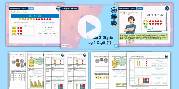 👉 Y4 DiM: Step 11 Divide a 2-Digit Number by 1-Digit Number(1)