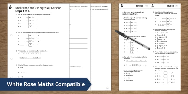 White Rose Maths Steps 1 6 Homework White Rose Maths Steps 1 6 Homework