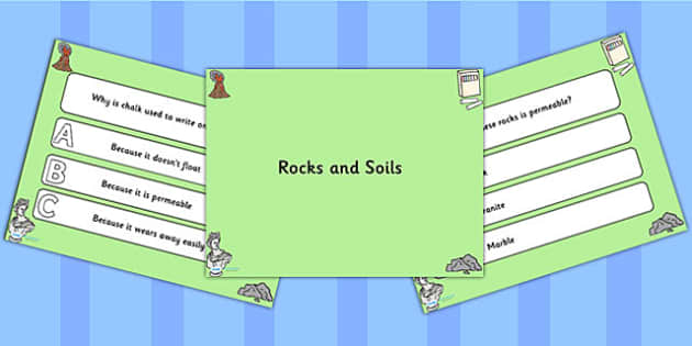 Rocks Quiz Year 3 Resource