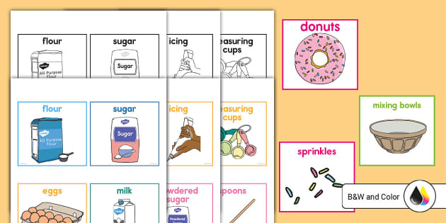 Donut Shop Dramatic Play Labels (teacher made) - Twinkl