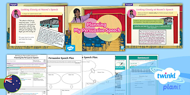 Phase 2 Speeches Lesson 3: Planning My Persuasive Speech