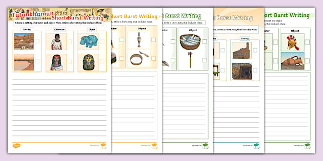 KS2 History-Themed Short Burst Writing Pack