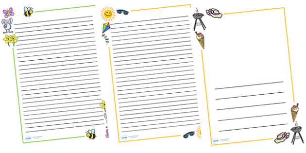 👉 Seasons Page Borders