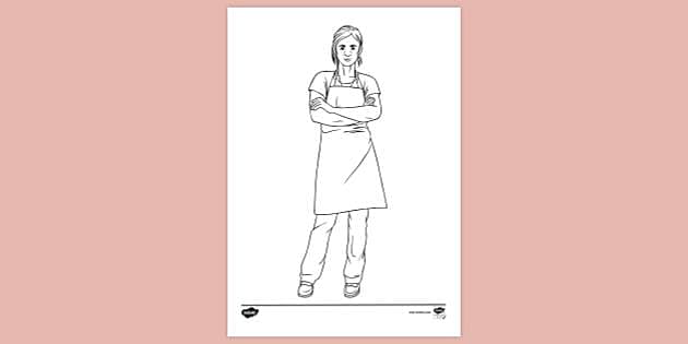 Mrs Johnstone Colouring | Colouring Sheet (teacher made)