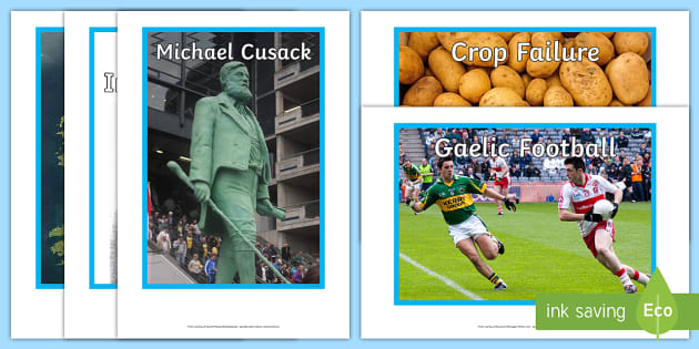 The Gaelic Revival Display Photos (teacher made) - Twinkl