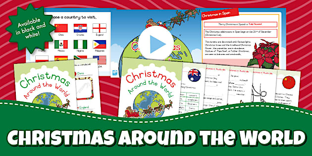 Activity Pack: Celebrate Christmas Around the World Passport