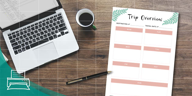 Weekly Overview | Planner Insert (teacher made) - Twinkl