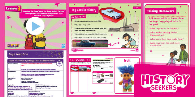 History Seekers: KS1: Toys Lesson 3 (teacher made) - Twinkl