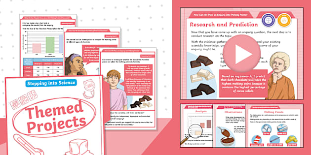 Step into Science: Y6: Summer: Block 4: Themed Projects: Steps 1 to 6