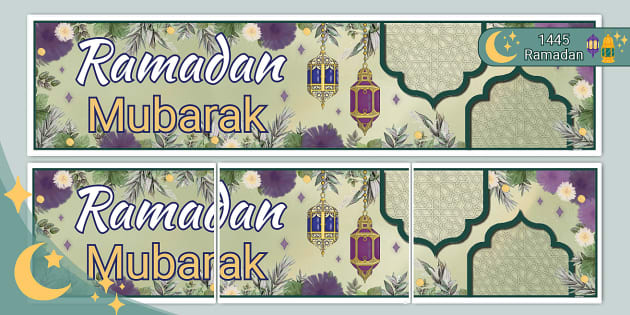 Ramadan Display Banners (teacher made) - Twinkl