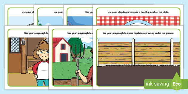 World Food Day Playdough Mats (teacher made) - Twinkl