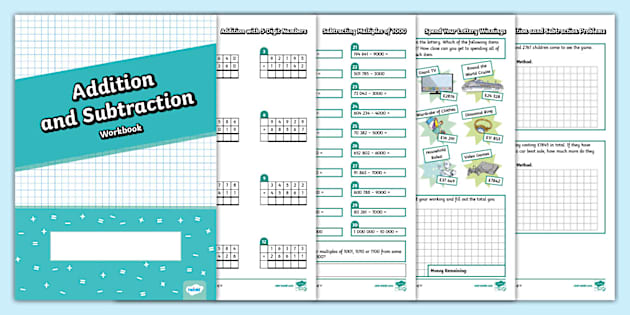 Year 5 Maths Addition and Subtraction Activity Booklet - Year 5 Maths ...
