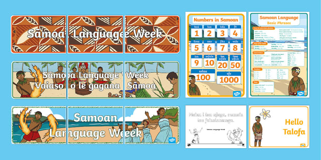 Great Resources for Samoan Language Week - Twinkl