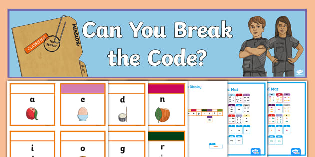 Codebreakers Level 2 Growing Sounds Display Pack - Twinkl