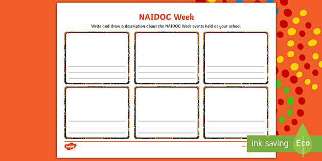 FREE! - NAIDOC Week Description Worksheet | NAIDOC Week | Twinkl