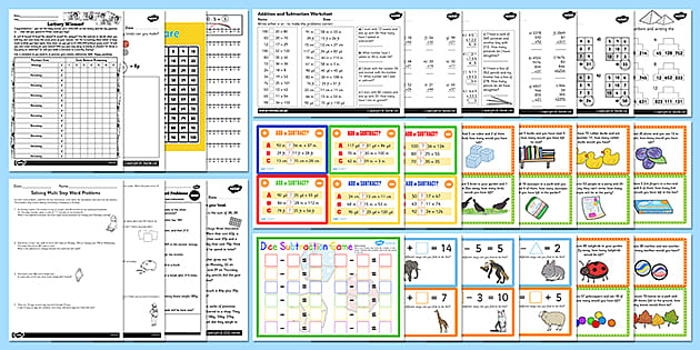 KS3 Maths Addition and Subtraction Catch Up Resource Pack