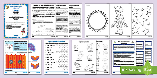 Space Day Activity Pack (teacher made)