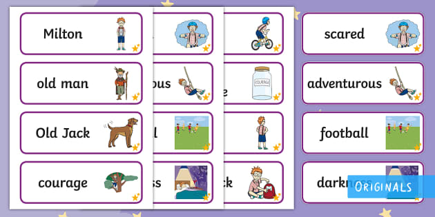 The Making of Milton Word Cards (teacher made) - Twinkl