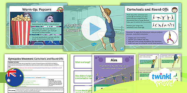 Move PE Year 6 Gymnastics: Movement Lesson 4: Handstands, Cartwheels and