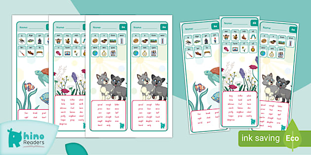 Rhino Readers Level 5 Bookmarks (teacher made) - Twinkl