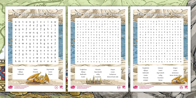 KS2 Fantasy Dragon Adventure Story 'The Wyrmstooth Crown ...