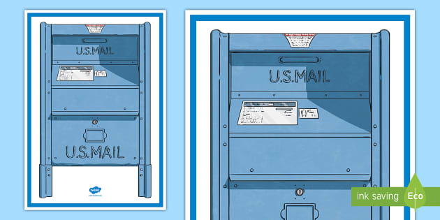 USA Post Box Display Posters (teacher made) - Twinkl