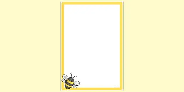 Bumble Bee Border