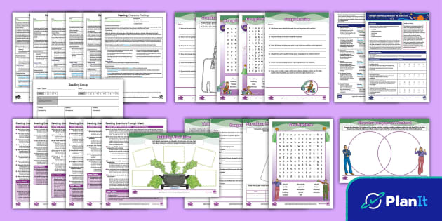 Year 3 'George's Marvellous Medicine': Reading Unit Pack