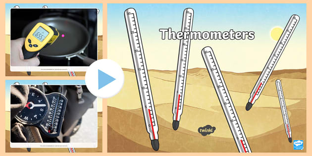 FREE! - Thermometers Display Photos PowerPoint - Twinkl