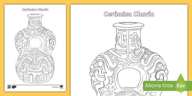 Ficha: Cerámica Chavín dibujo | Twinkl Perú - Twinkl