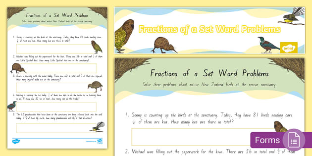 Stage 6 Fractions Of A Set Word Problems Twinkl stage-6-fractions-of-a-set-word-problems-twinkl