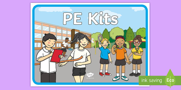 PE Kits Display Sign (teacher made) - Twinkl