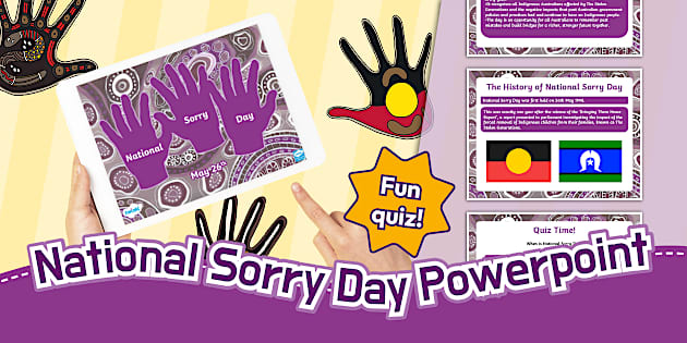 National Sorry Day Powerpoint and Quiz Years 3-4 - Twinkl