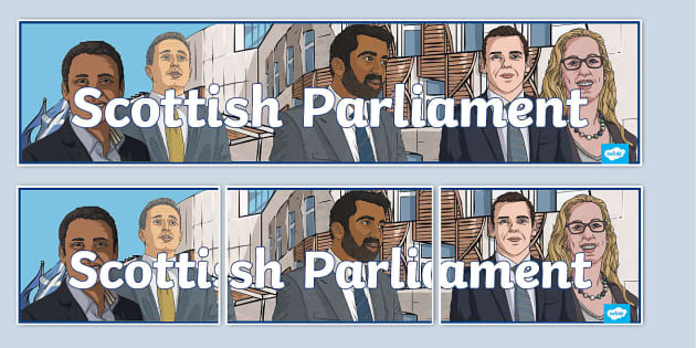 Scottish Parliament Elections Display Banner (Teacher-Made)