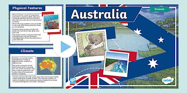 Activities and Facts about Australia for Kids - Twinkl