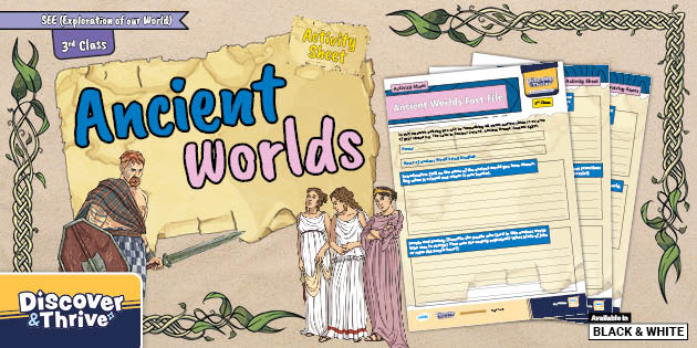 Ancient World Fact File 3rd Class