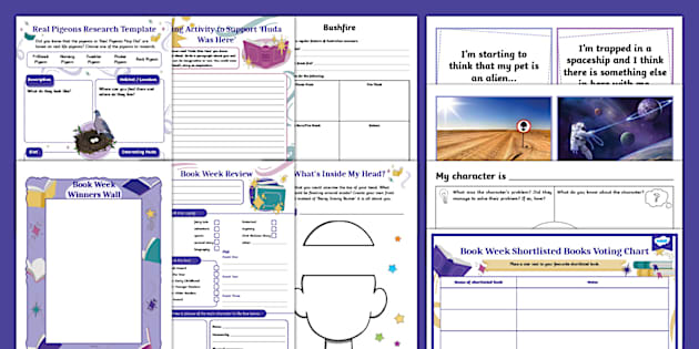 Book Week: Younger Readers Category Activity Pack - Twinkl