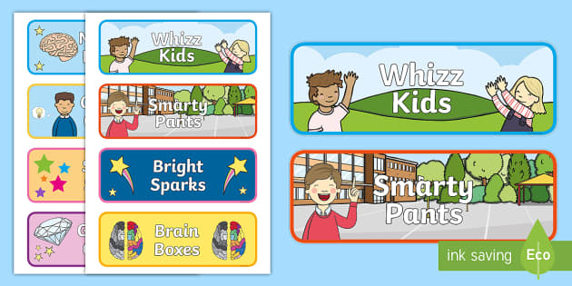 👉 Themed Groups Editable Drawer Peg Name Labels - Themed Groups Editable
