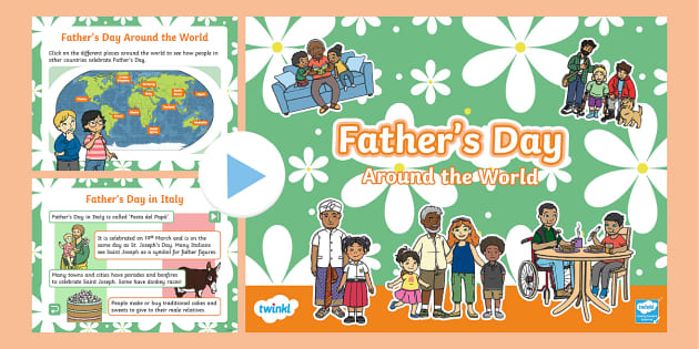 Father's Day PowerPoint - Celebrations Around the World
