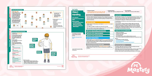 Stage 1 Ball Skills: Object Handling (teacher made) - Twinkl