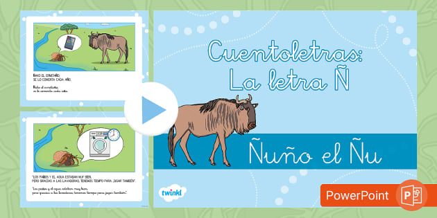 Cuentoletras: La letra Ñ - Twinkl