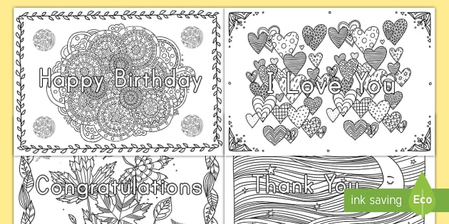 Greetings Mindfulness Coloring Worksheet (teacher made)
