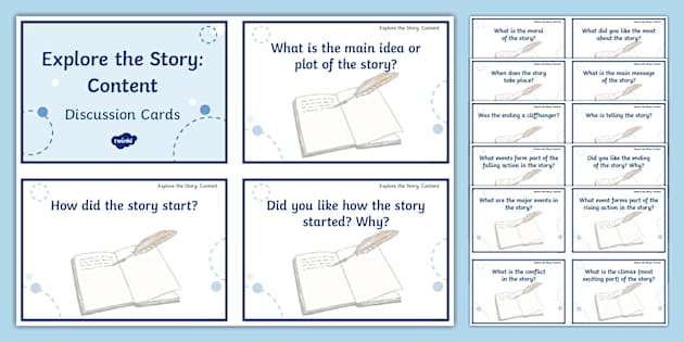 Intermediate Phase - English - Explore the Story: Content - Discussion ...