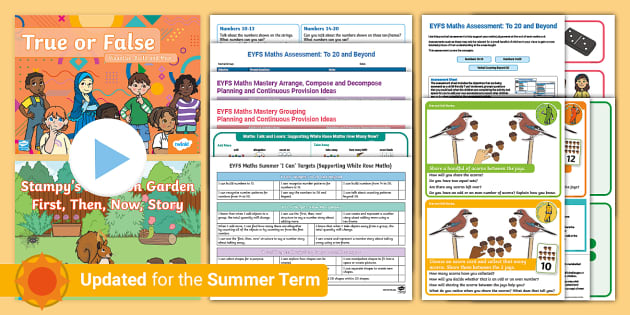 FREE! - EYFS White Rose Maths Taster Pack | Supporting WRM | Twinkl
