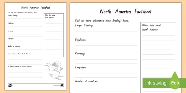Term 1 Week 3 Year 5 and 6 Chapter Chat North America Worksheet to Support