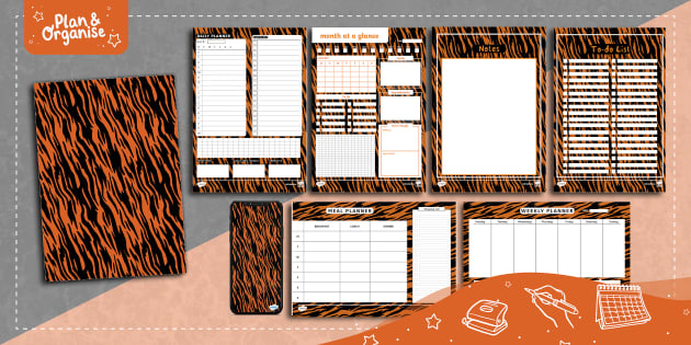 Tiger Print | Planning Pack | Twinkl Busy Bees - Twinkl
